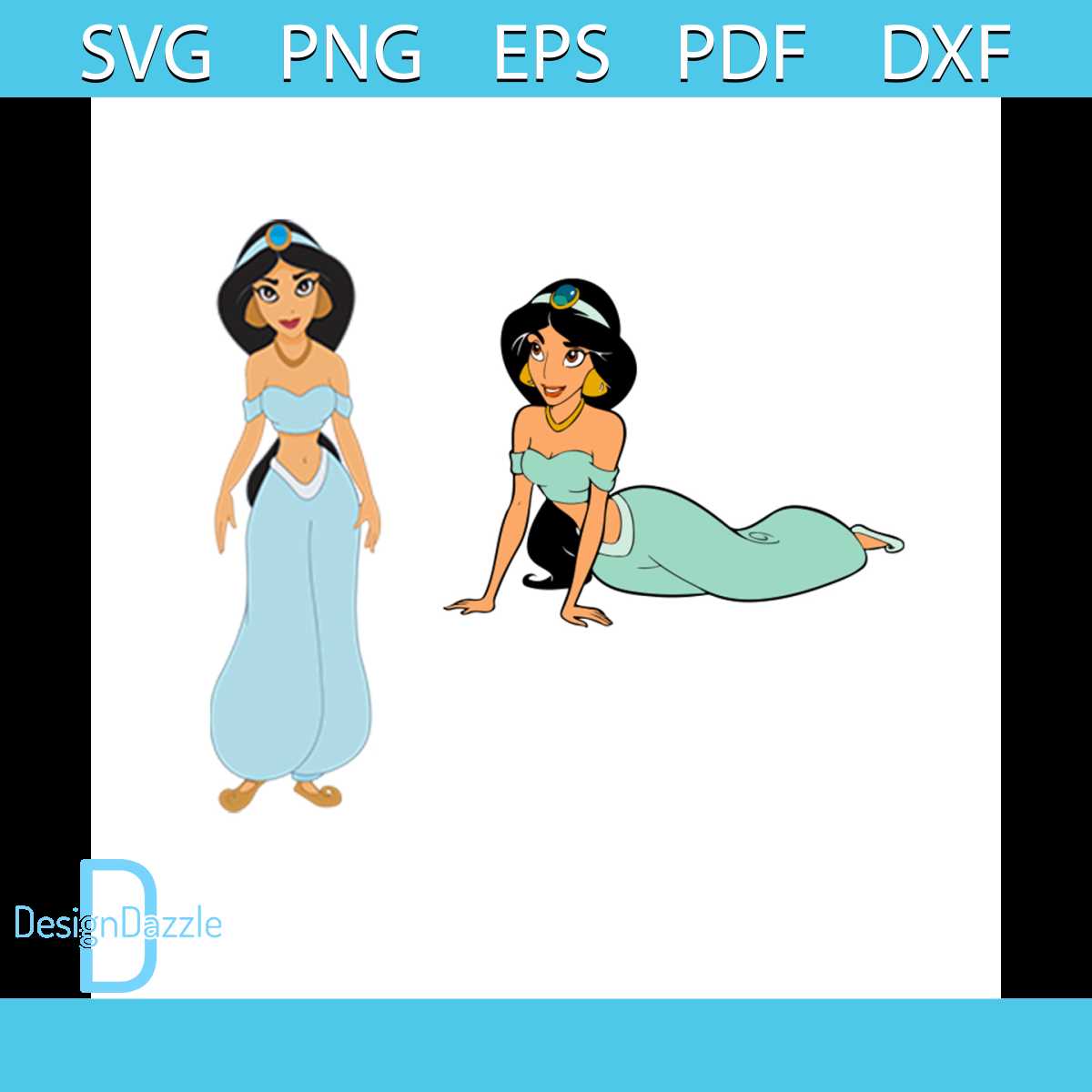 Princess Jasmine Svg, Disney Svg, Jasmines Story Svg, Disney | Inspire ...
