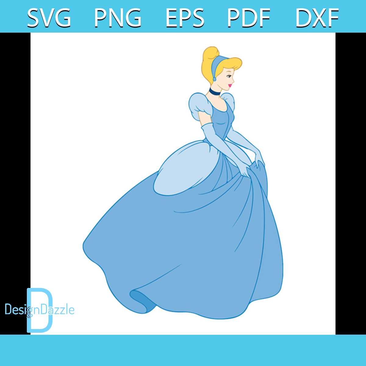 Cinderella Svg, Disney Svg, Princess Cinderella Svg, Disney | Inspire ...