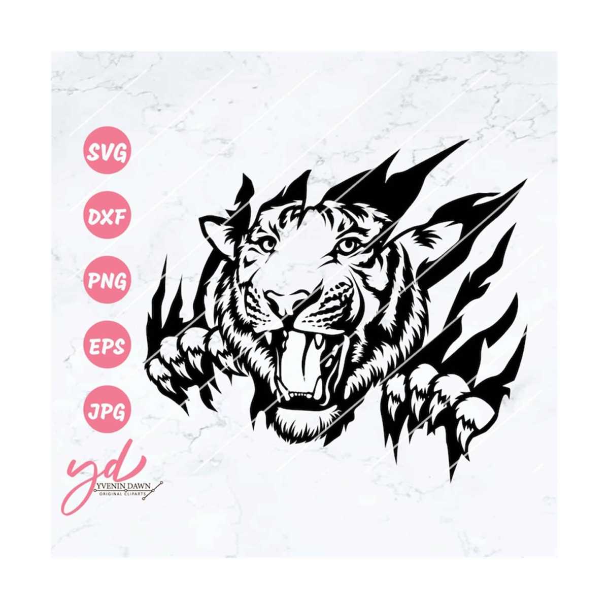 Tiger Svg | Tiger Scratch Svg | Tiger Claw Svg | Tiger Decal | Inspire ...
