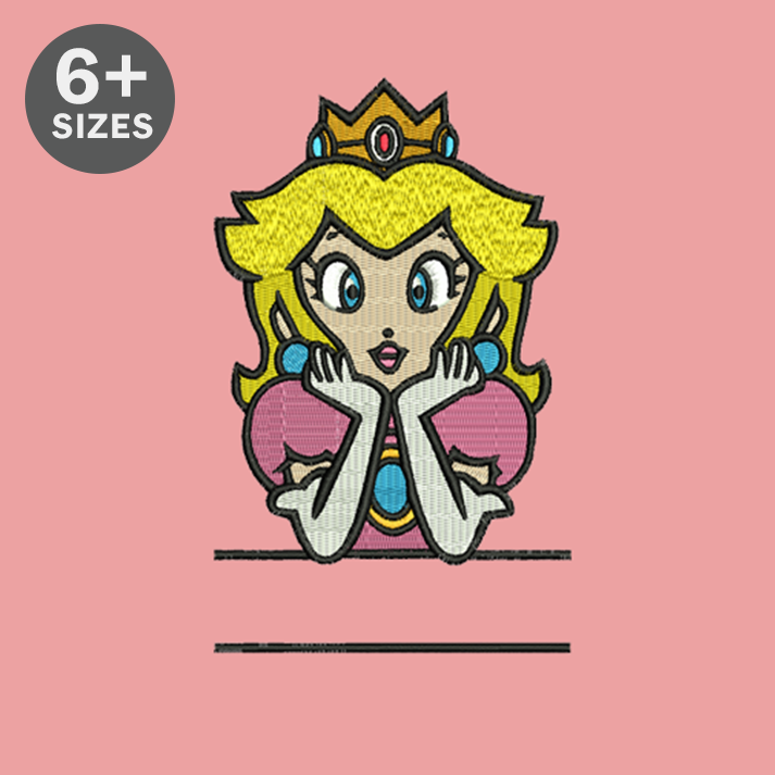 Princess Peach Split Design | Inspire Uplift