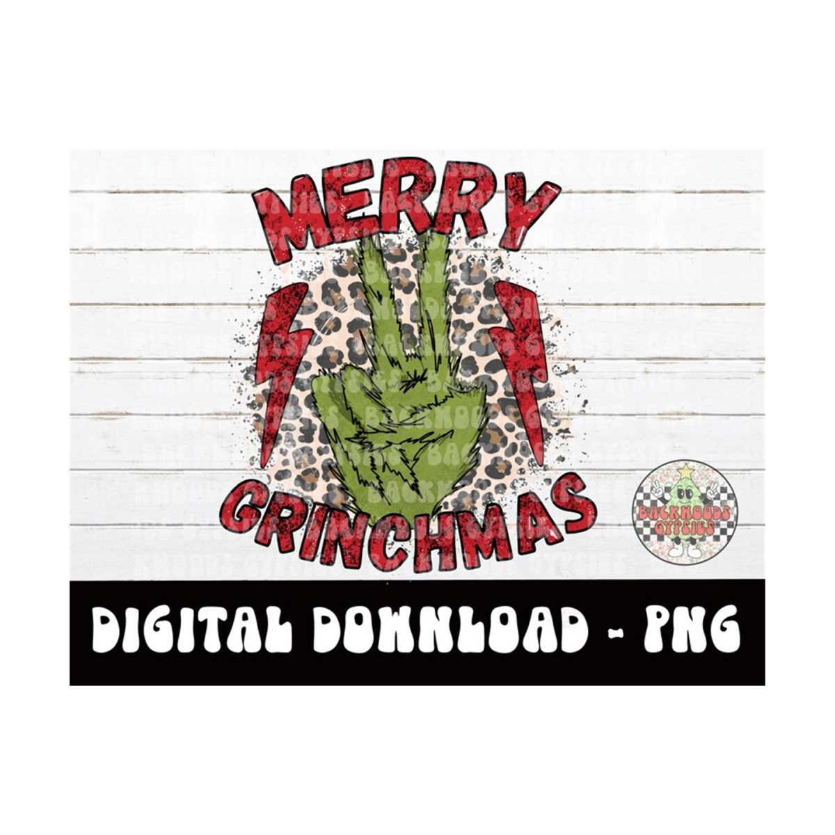 Merry Grinchmas Leopard PNG - Christmas PNG - Grinchy PNG - - Inspire ...