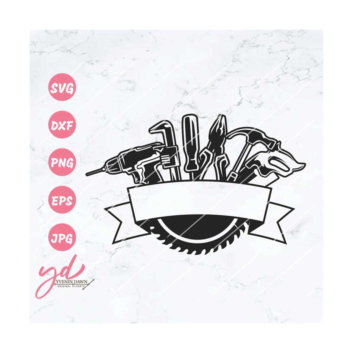 Carpenting Tools Svg Png | Carpenter Svg | Repair tools Svg | Inspire ...