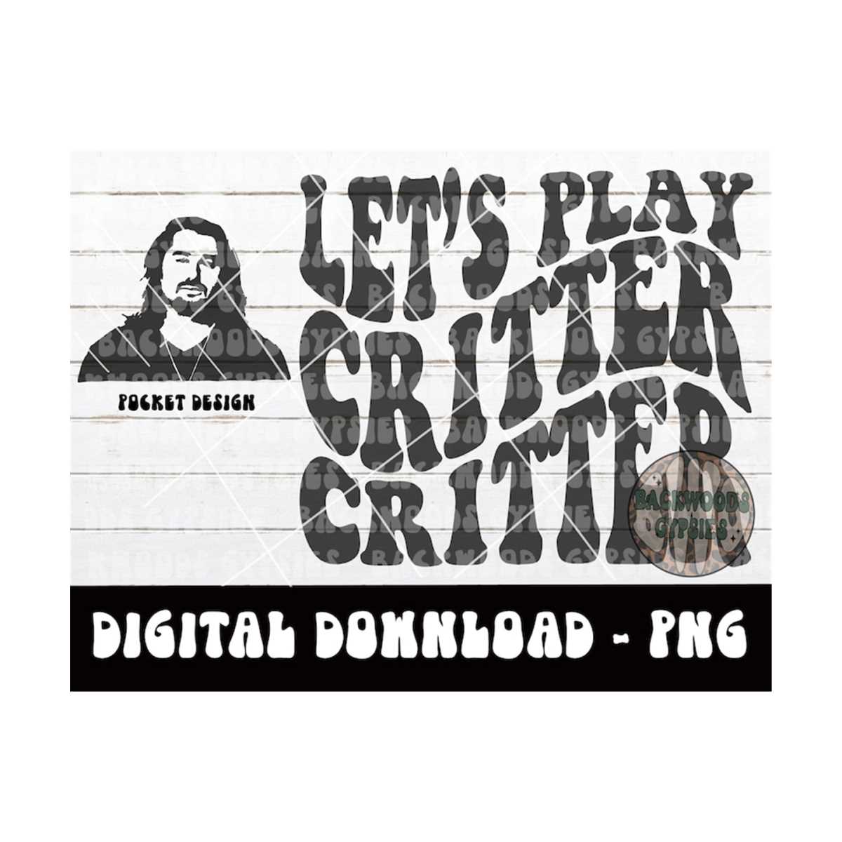 Lets Play Critter Critter PNG - Svg - Digital Download -Subl | Inspire ...