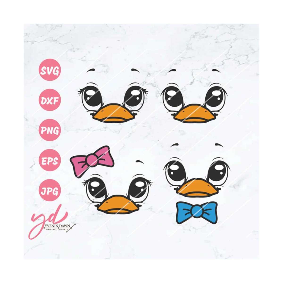 Cute Duck Faces Svg Png | Duck Svg | Duck Faces Svg | Cute B | Inspire ...