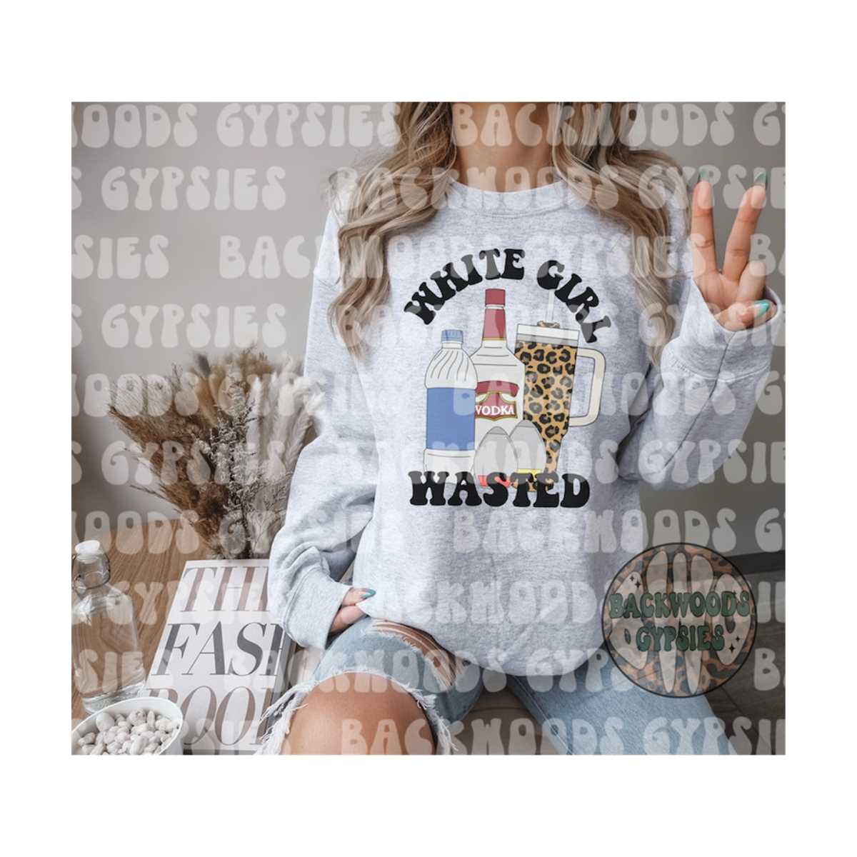 White Girl Wasted Sweatshirt - White Girl Wasted - Vodka Wat | Inspire ...
