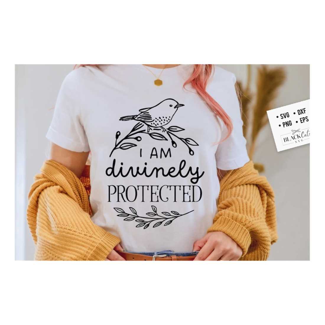 I am divinely protected svg, Positive affirmations svg, Sel - Inspire ...