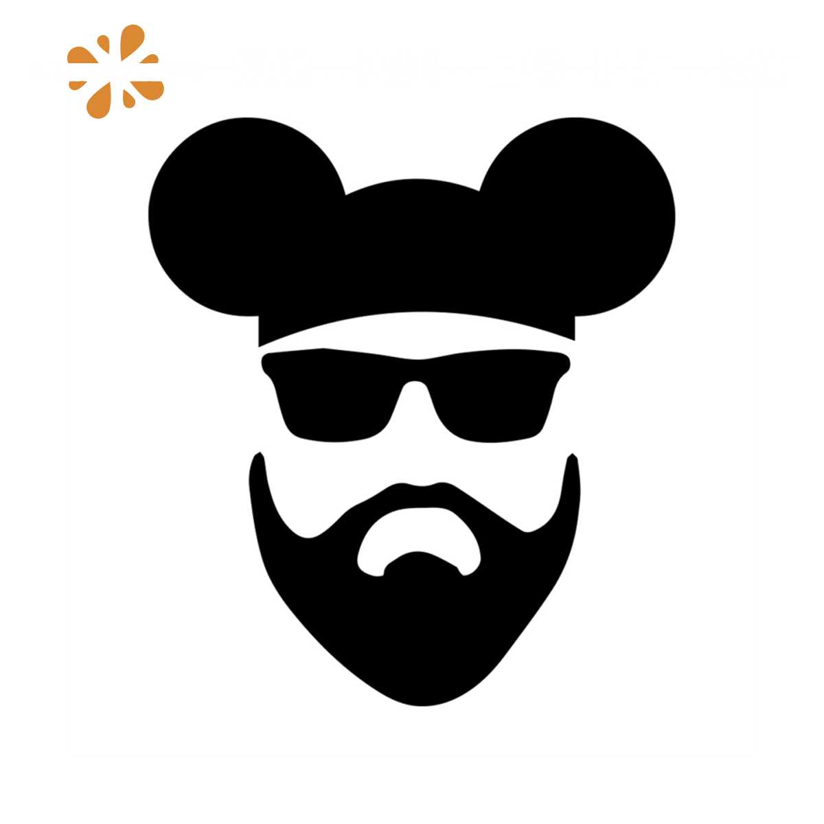 Mickey with beard svg, Disney svg, Disney Father svg, Papa s | Inspire ...