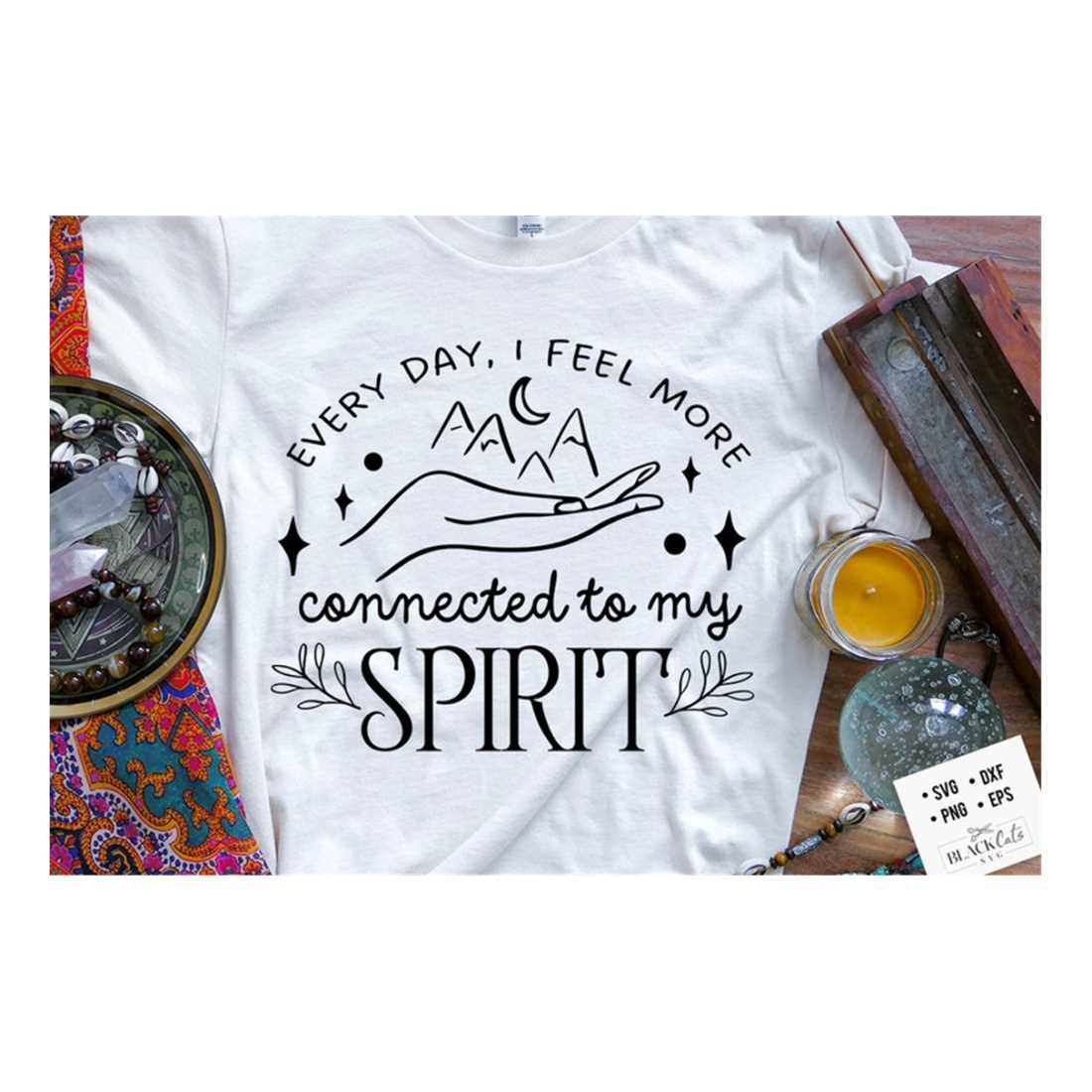 Connected to my spirit svg, Positive affirmations svg, Botan | Inspire ...