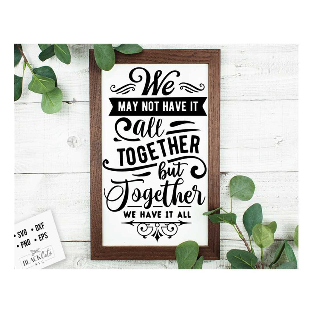 We may not have it all together SVG, Valentine's Day SVG, Va | Inspire ...