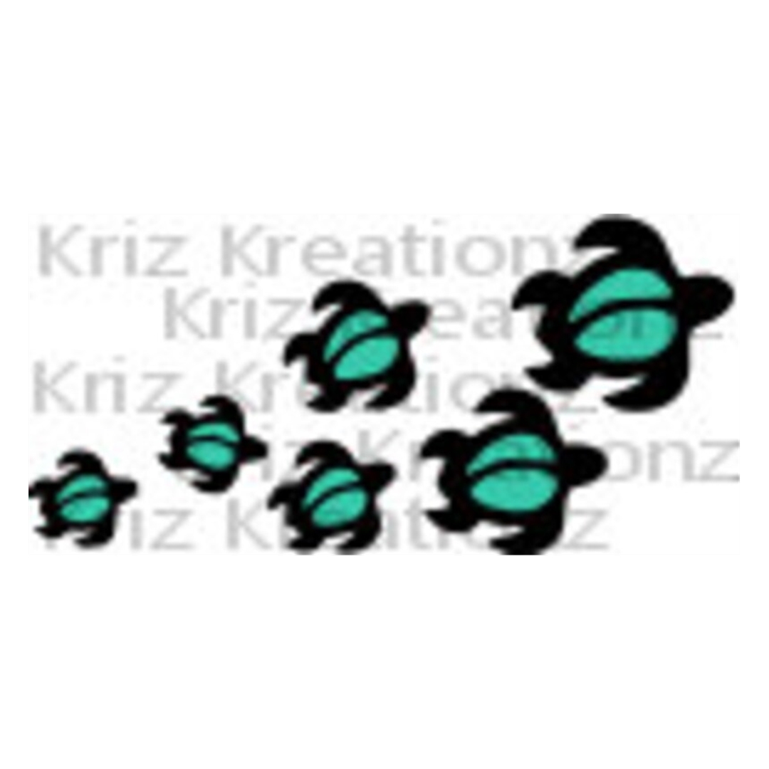 Hawaiian Honu Turtles SVG Cut File | Inspire Uplift