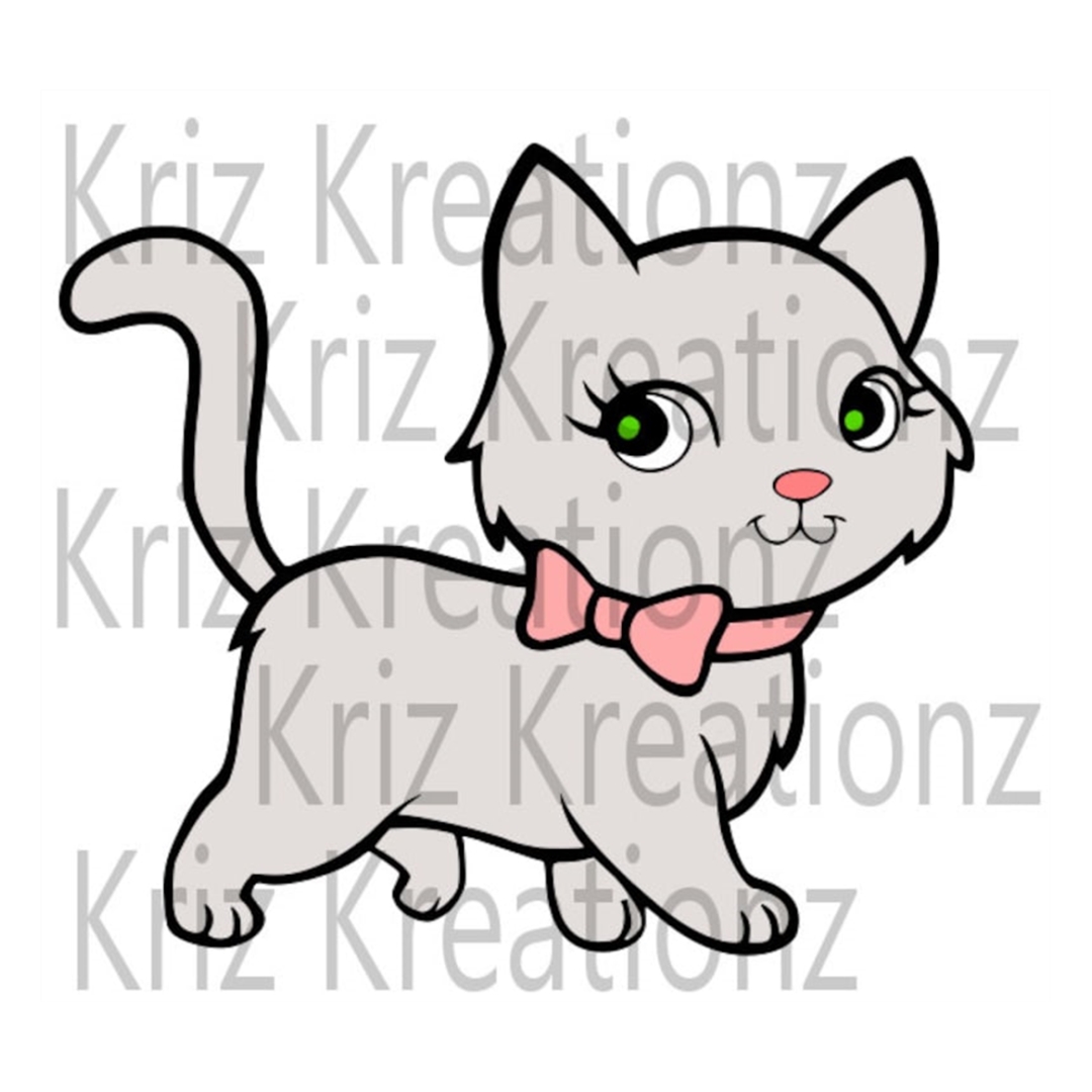 Kitty SVG Cut File | Inspire Uplift