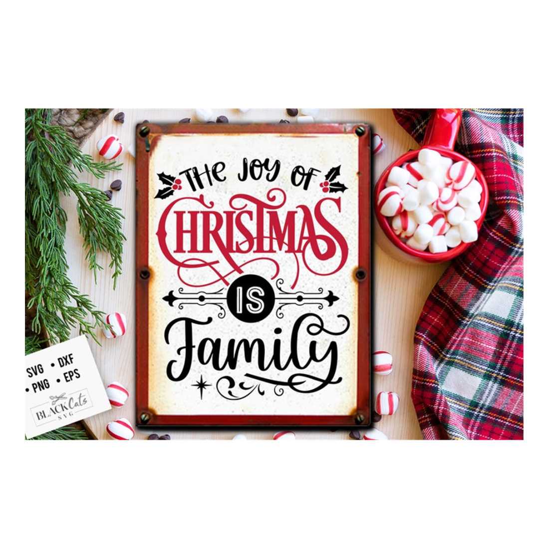 The joy of Christmas is family svg, Family Christmas svg, Fa - Inspire ...