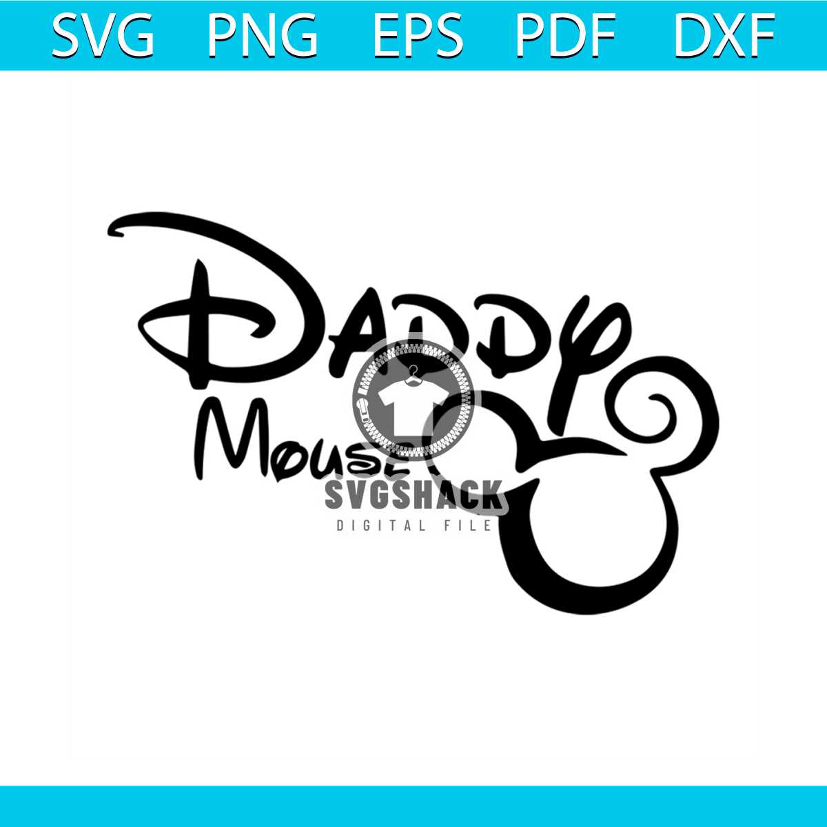 Daddy Mouse svg, Disney svg, Daddy Svg, Father Svg, Dad Svg, - Inspire ...