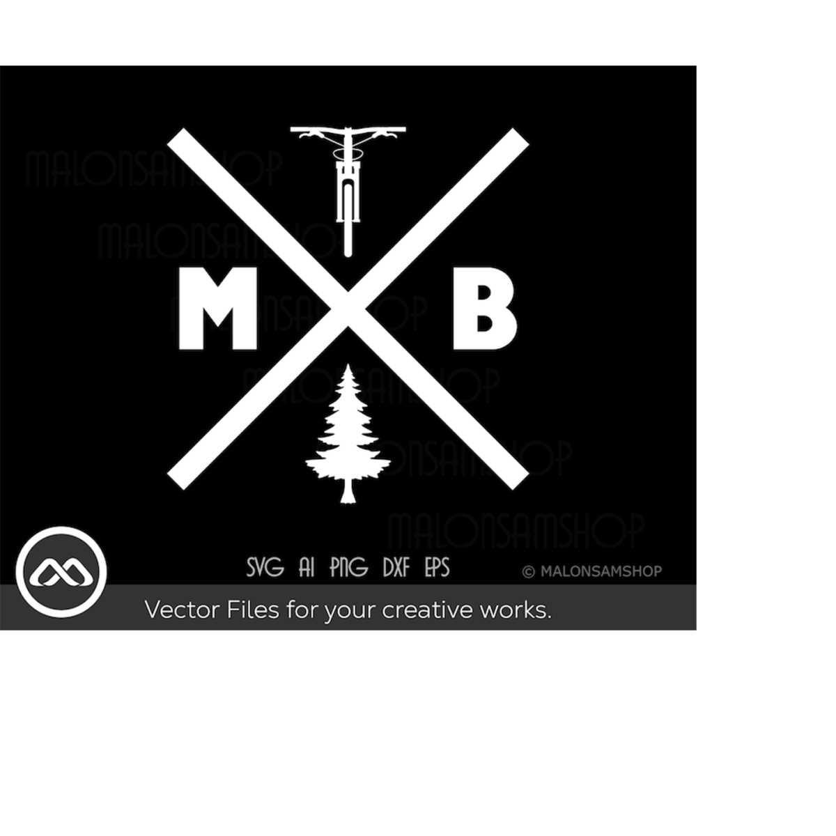 Mountain Bike SVG MTB - mountain bike svg, cycling svg, bicy | Inspire ...