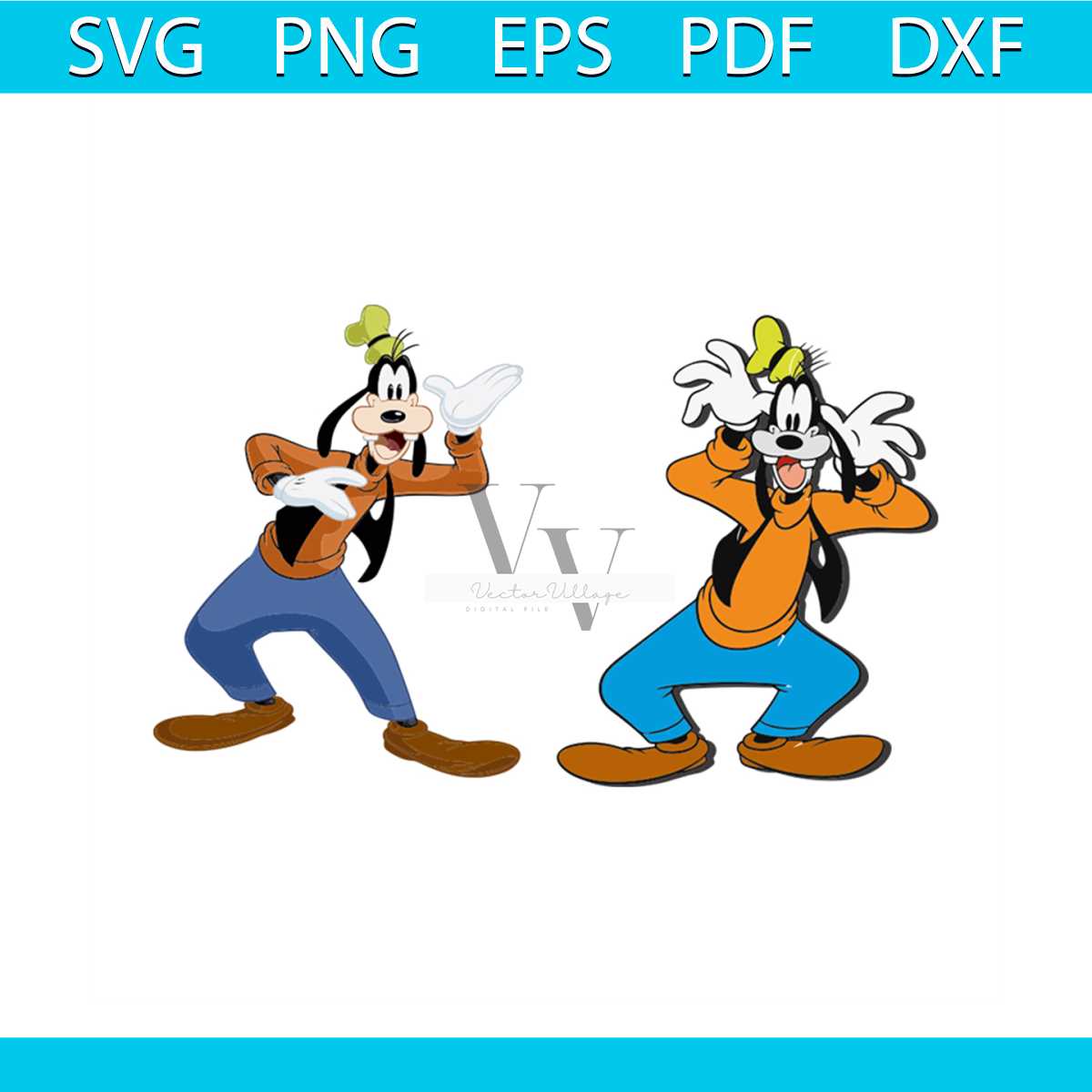 Goofy svg, Disney Svg, Disney Character Svg, Cartoon Charact | Inspire ...
