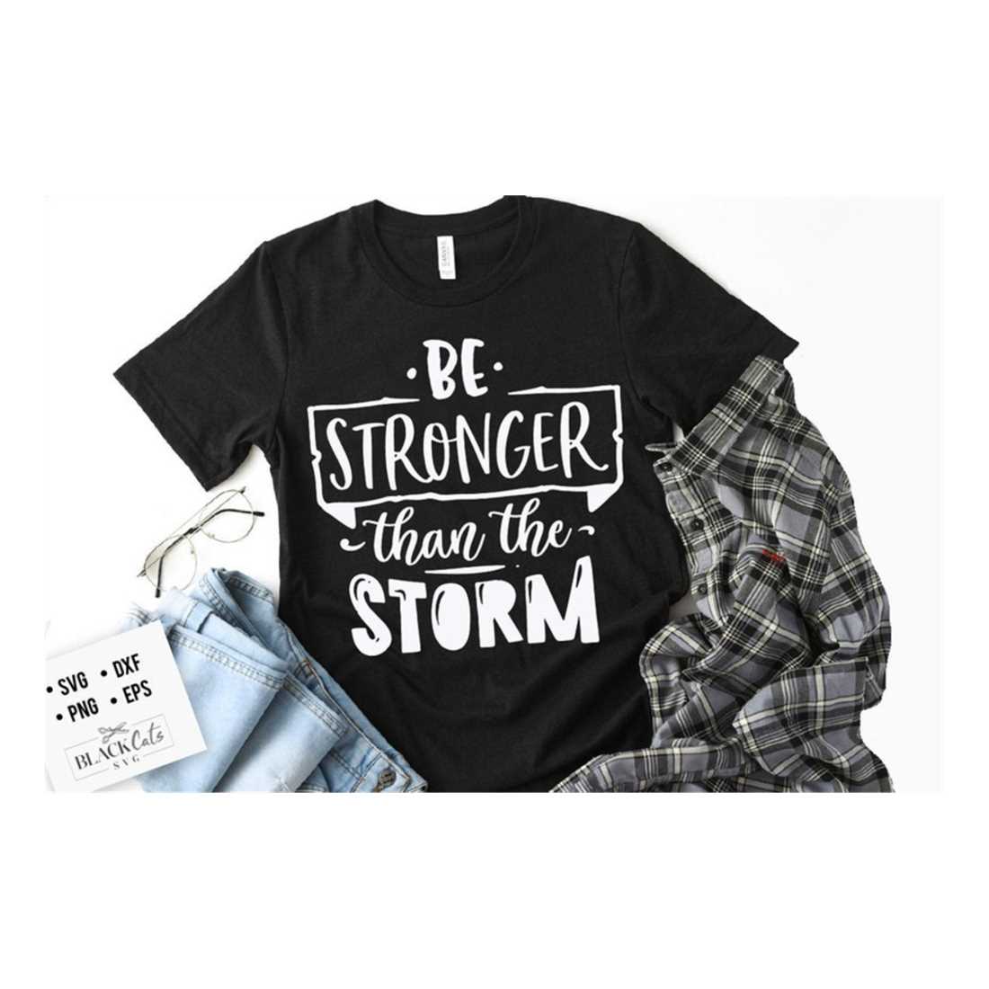 Be stronger than the storm svg, Bible svg, Storm svg, Strong - Inspire ...