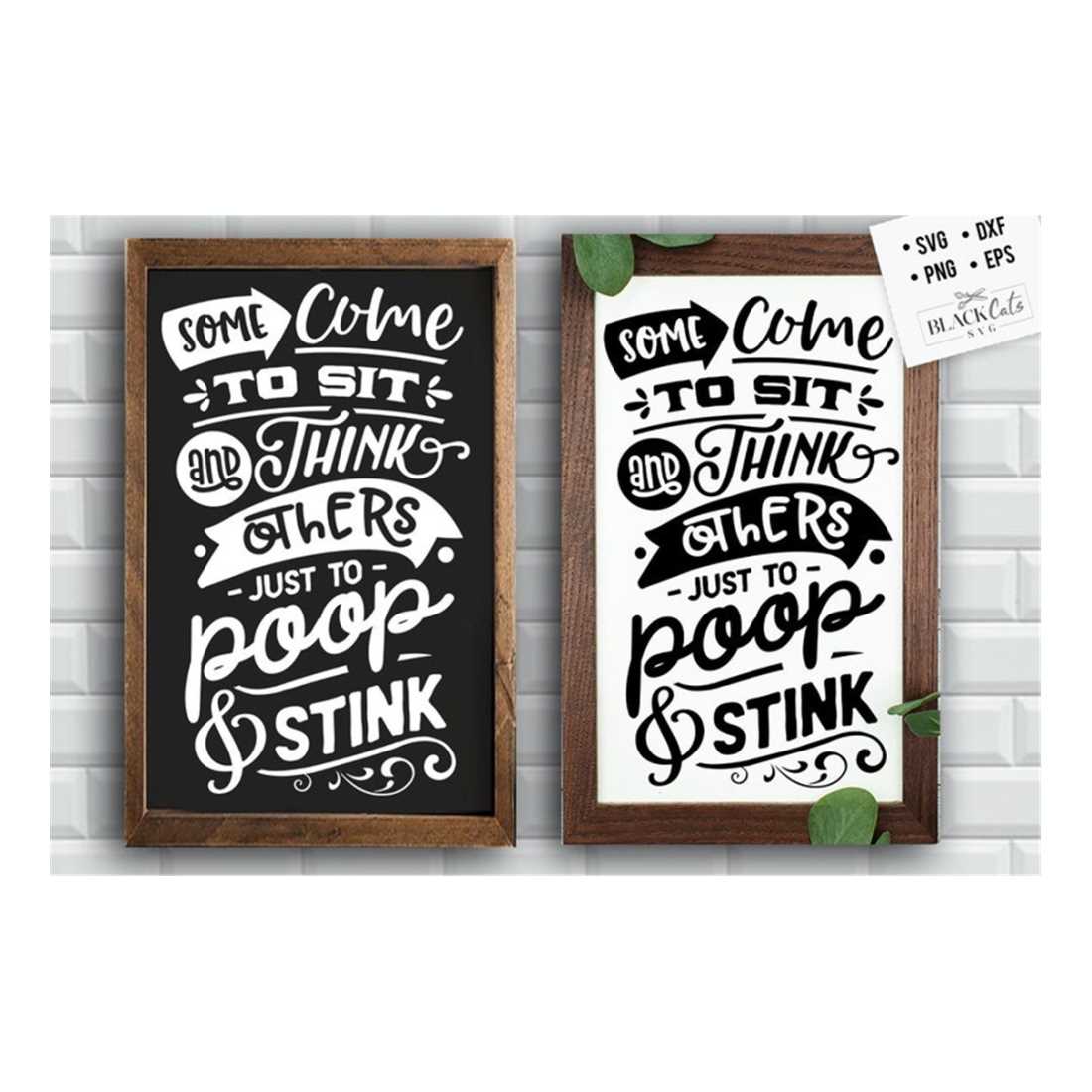 Some come to sit and think svg, Bathroom SVG, Bath SVG, Rule | Inspire ...
