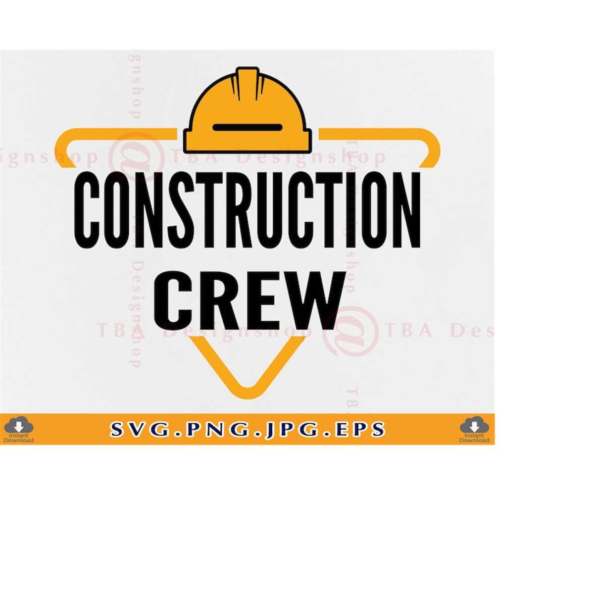 Construction Crew Svg, Construction SVG, Construction Party | Inspire ...