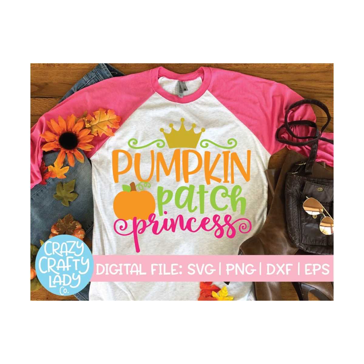 Pumpkin Patch Princess SVG, Fall Cut File, Girl's Thanksgivi | Inspire Uplift