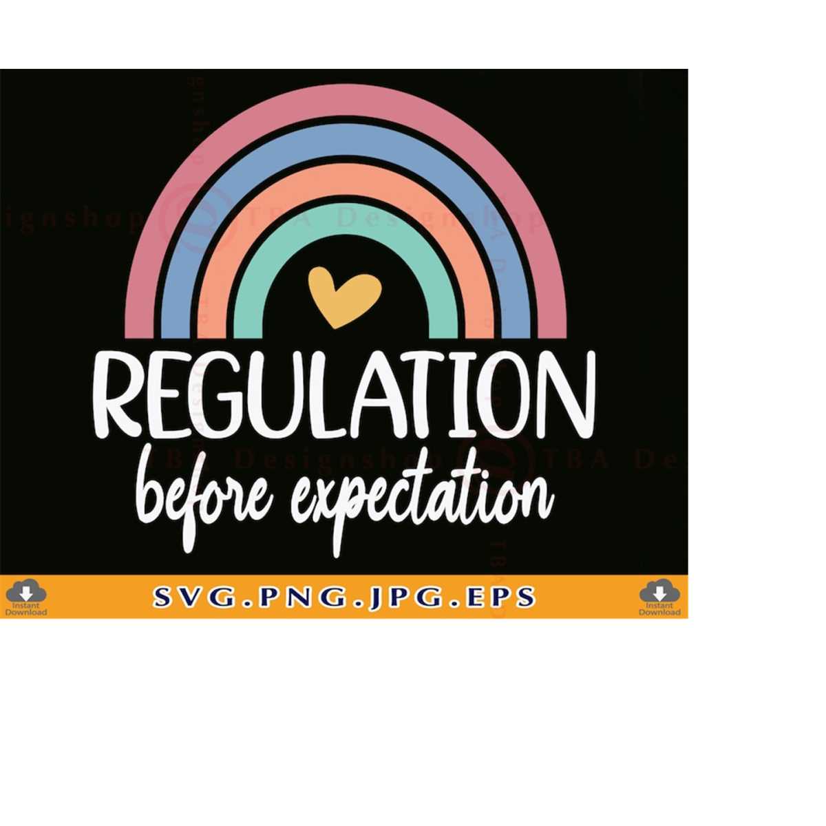 Regulation Before Expectation SVG, Autism Awareness SVG, Spe | Inspire ...