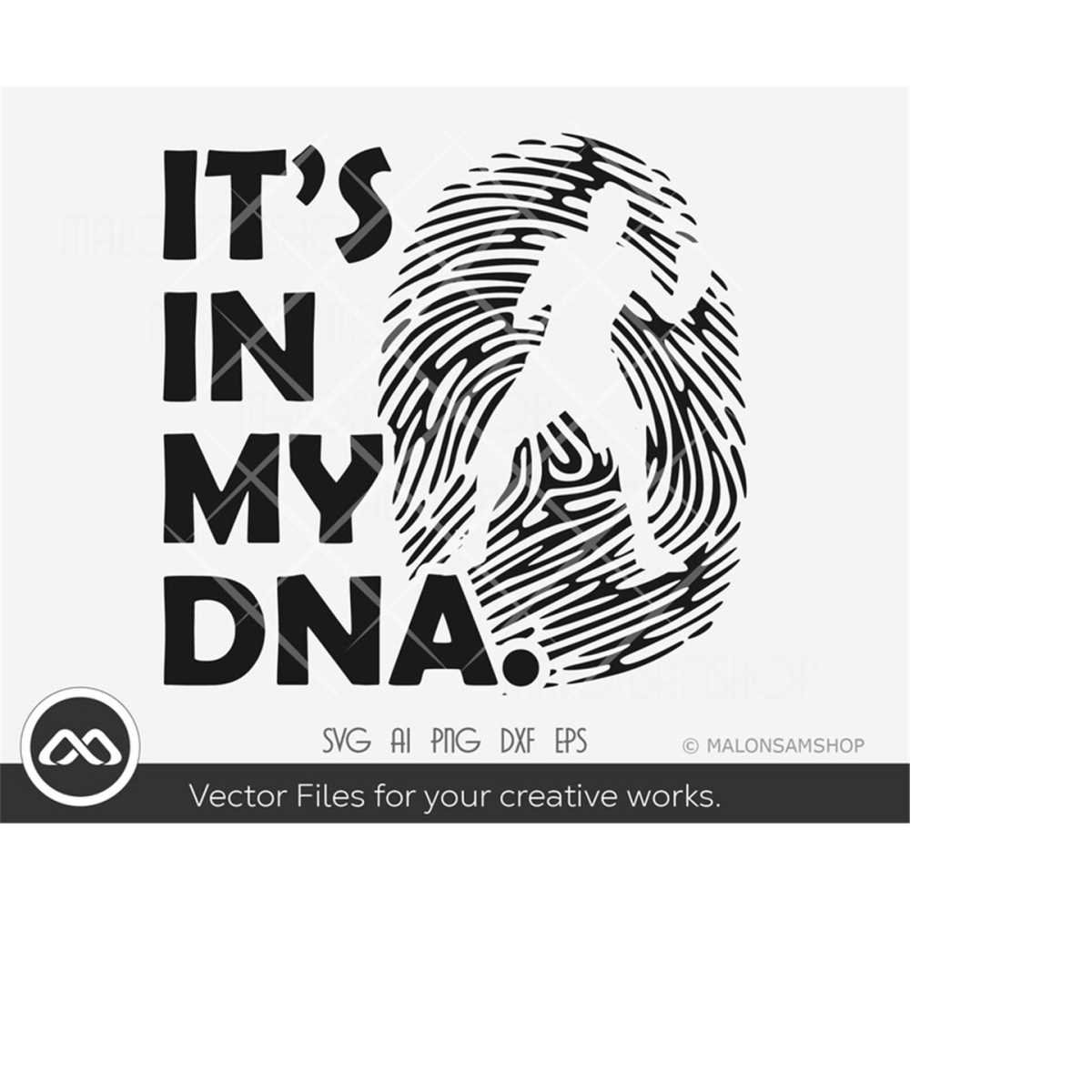 It's in my dna, boxing svg, boxing cut file, boxing silhouet | Inspire ...