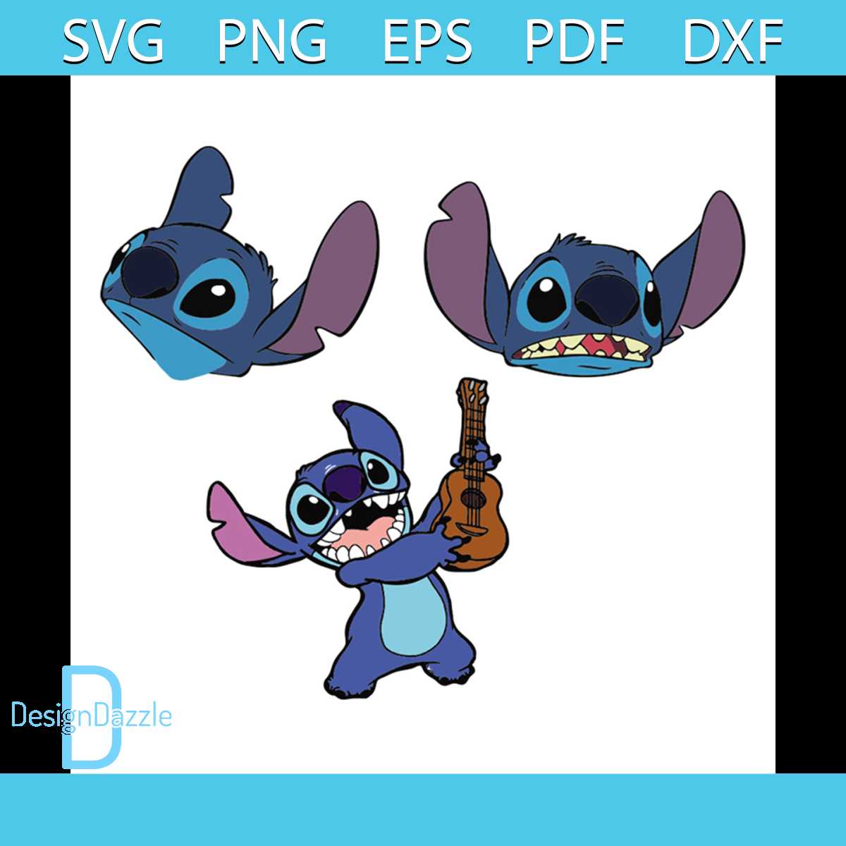 Stitch Bundle File Svg, Disney Svg, Disney Character Svg, Ca | Inspire ...