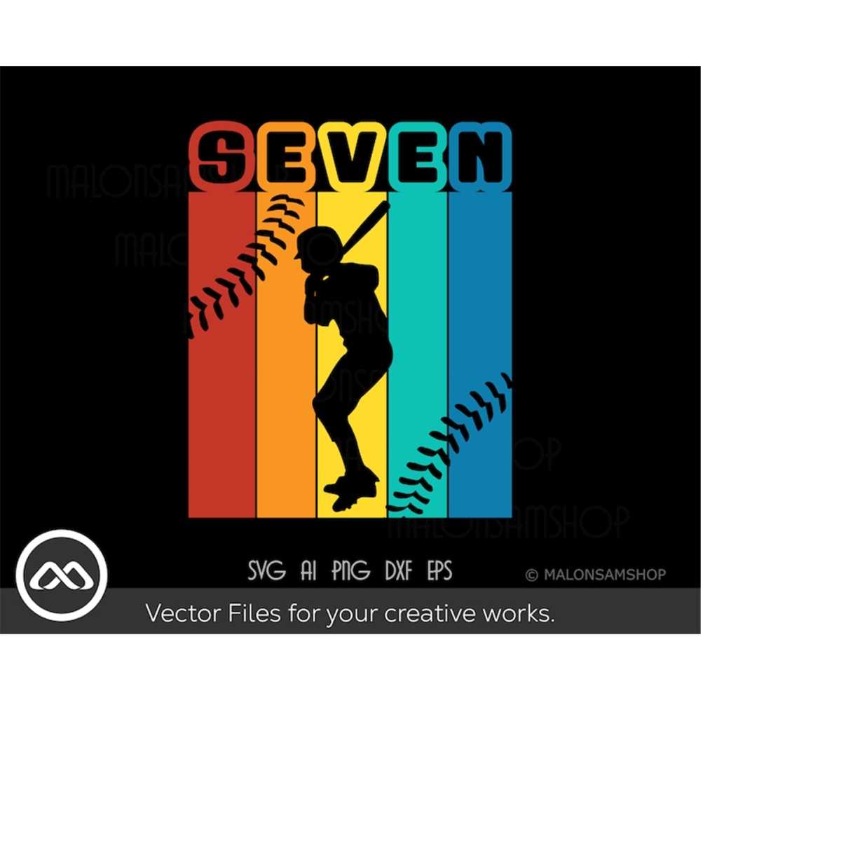 Baseball SVG 7th birthday - baseball svg, softball svg, base | Inspire ...