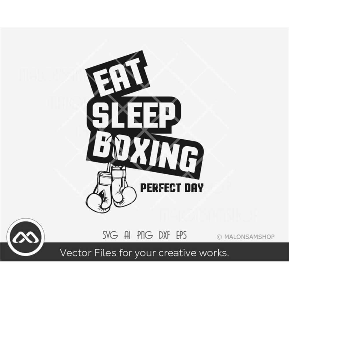 Boxing SVG Eat sleep boxing perfect day - boxing svg, boxing | Inspire ...