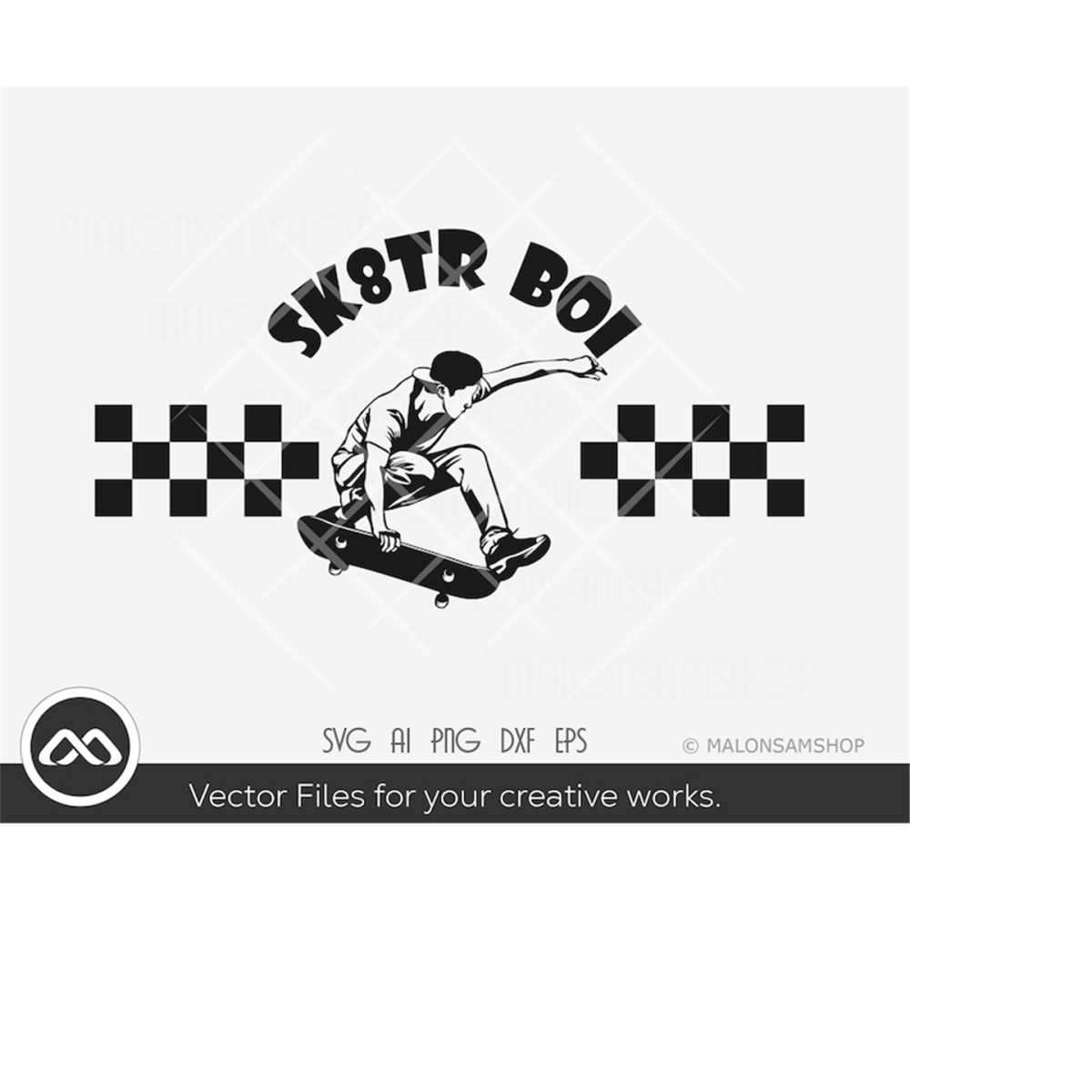 Skateboard SVG Sk8tr boi - skateboarding svg, skater svg, sk | Inspire ...