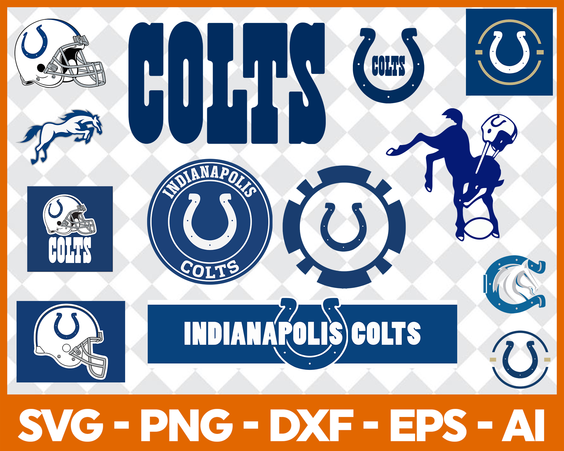 Indianapolis Colts Svg , Football Team Svg, Cricut, Digital | Inspire ...