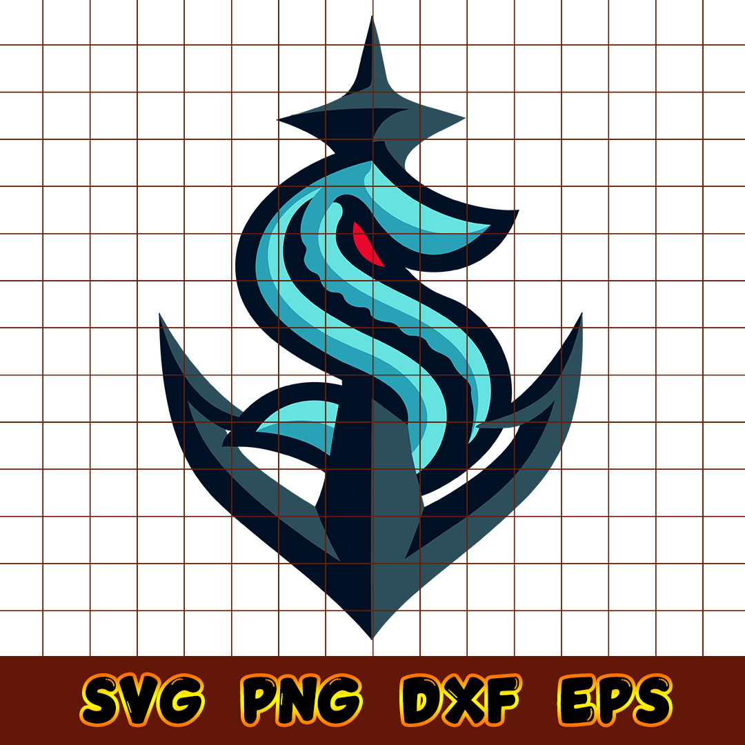Logo Seattle Kraken Svg, Seattle Kraken Svg, NHL Svg, Hockey - Inspire ...