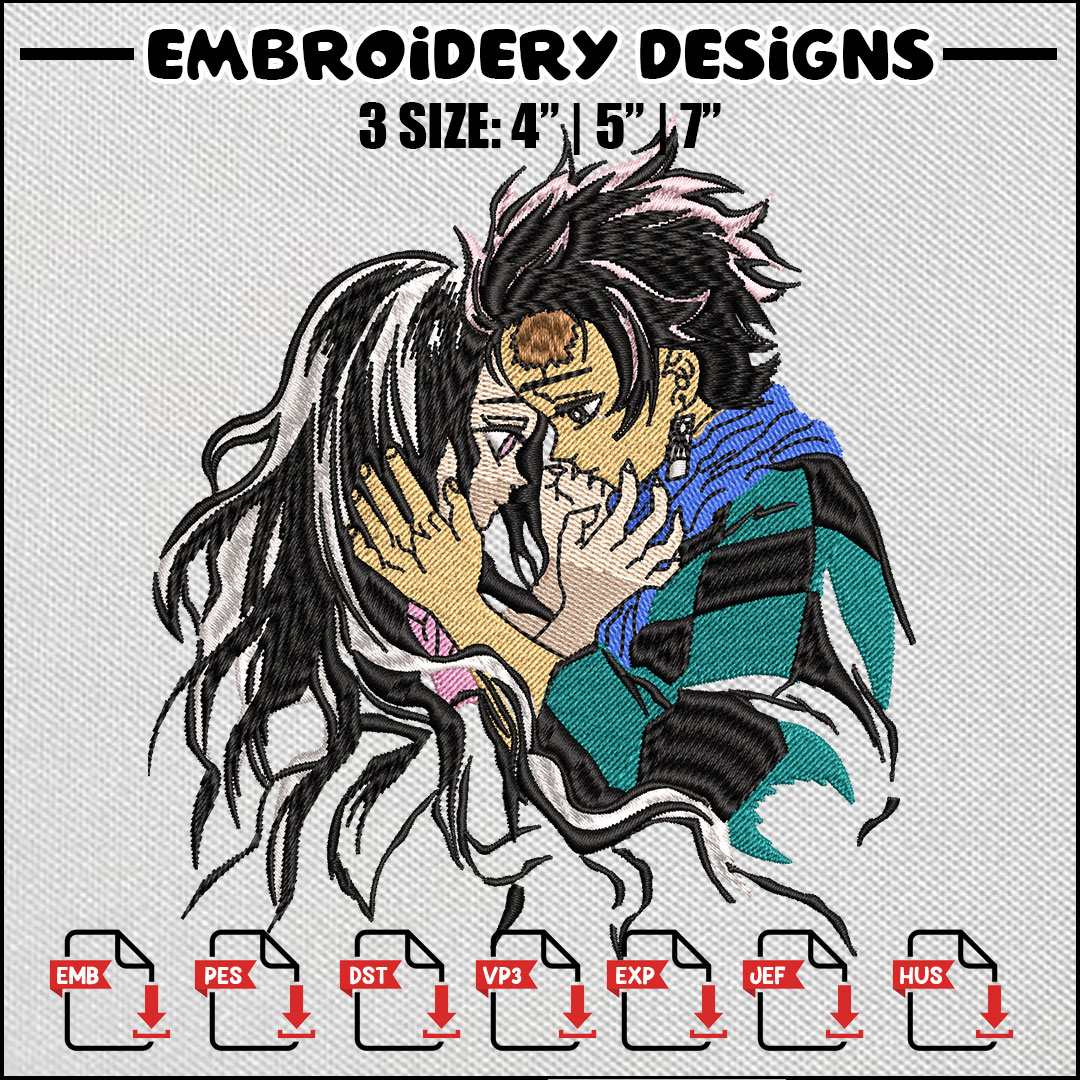 Family kamado embroidery design, Demon slayer embroidery,Ani | Inspire ...