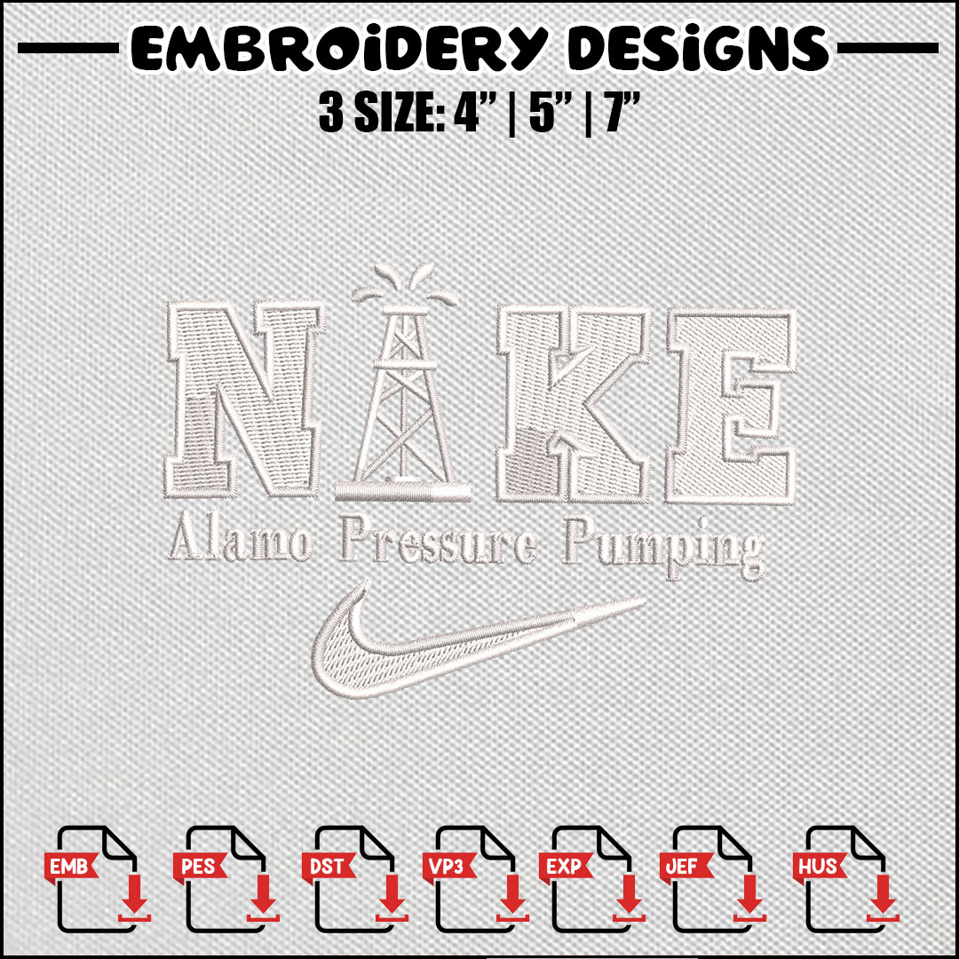 Nike white embroidery design, Nike embroidery, Nike design, - Inspire Uplift