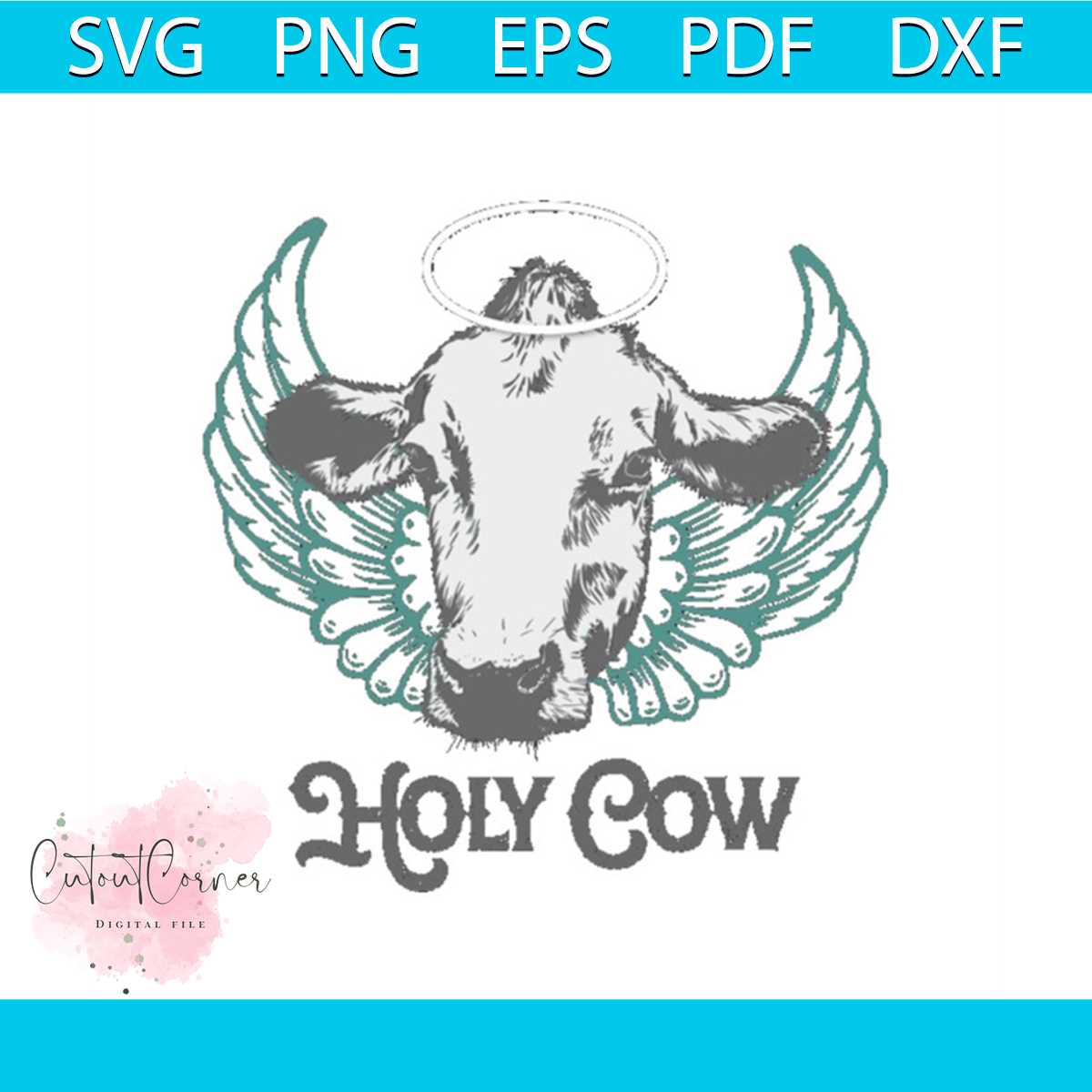 Holy Cow Svg | Inspire Uplift