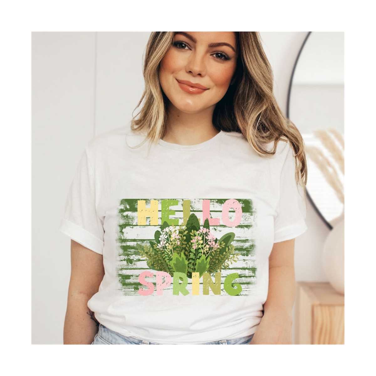 Hello Spring PNG, sublimation designs, Spring png, t-shirt d | Inspire ...