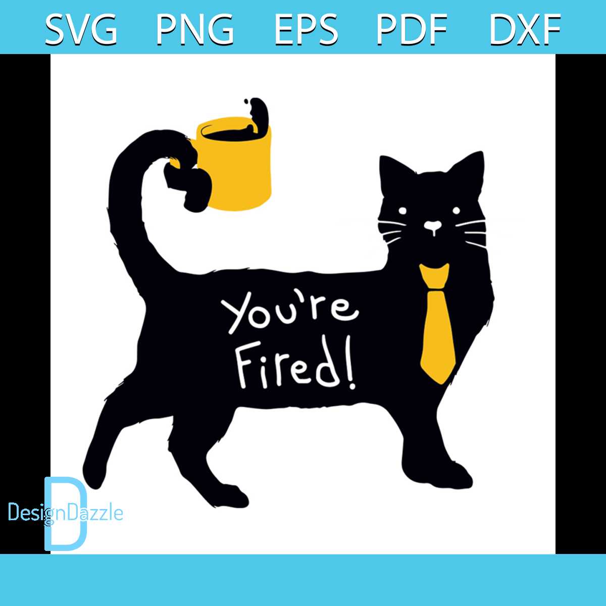 You Are Fired Cat Svg, Trending Svg, Cat Svg, Pet Svg, Anima | Inspire ...