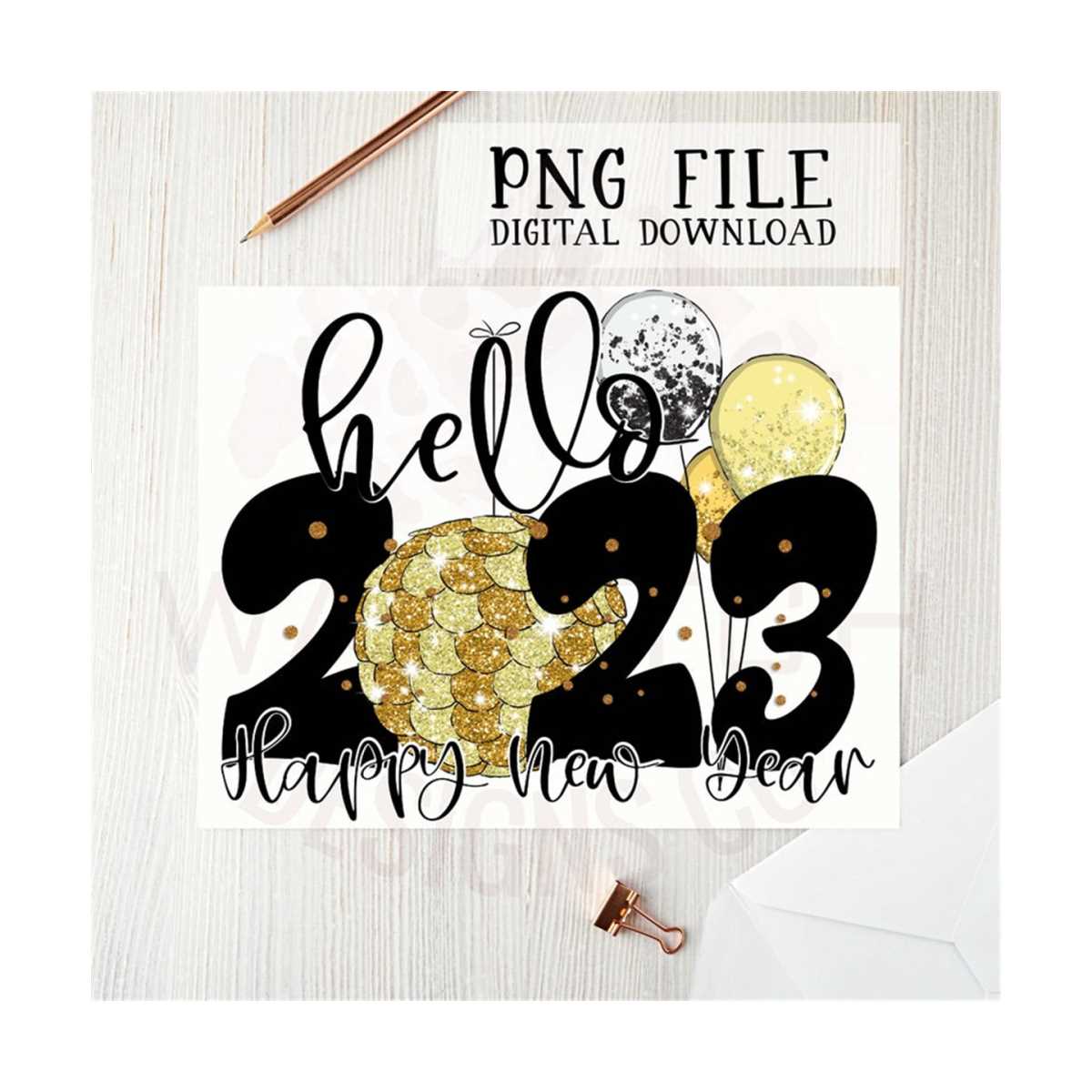 Hello 2023 png - Sublimation design - Sublimation design dow | Inspire ...