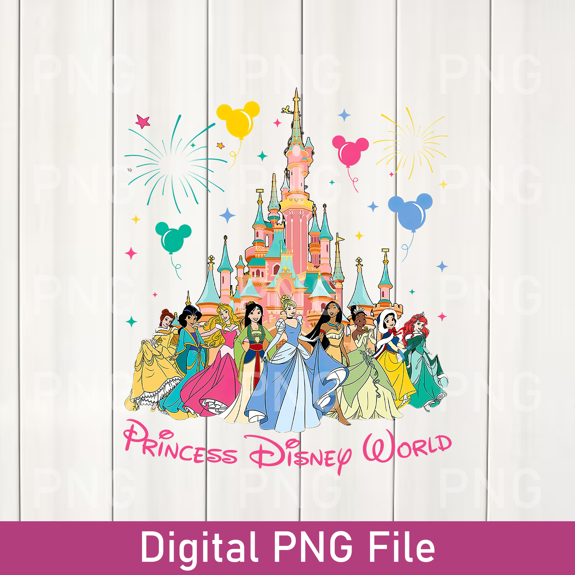 Disney Princess Disneyworld PNG, Retro Disney Princess PNG, | Inspire ...