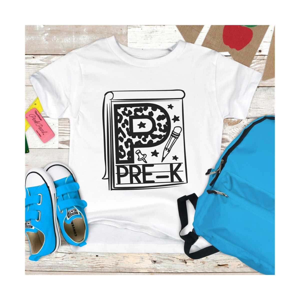 Pre-K SVG cutting file, Back to school, Preschool svg, schoo | Inspire ...