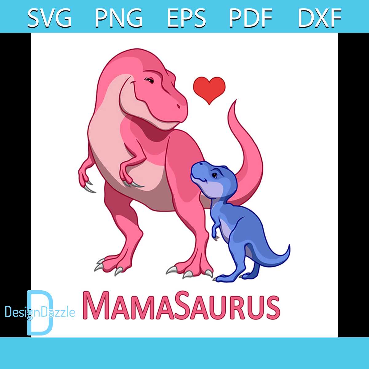 Mamasaurus Mommy & Baby Boy T Rex Dinosaurs svg, Family Svg, - Inspire ...