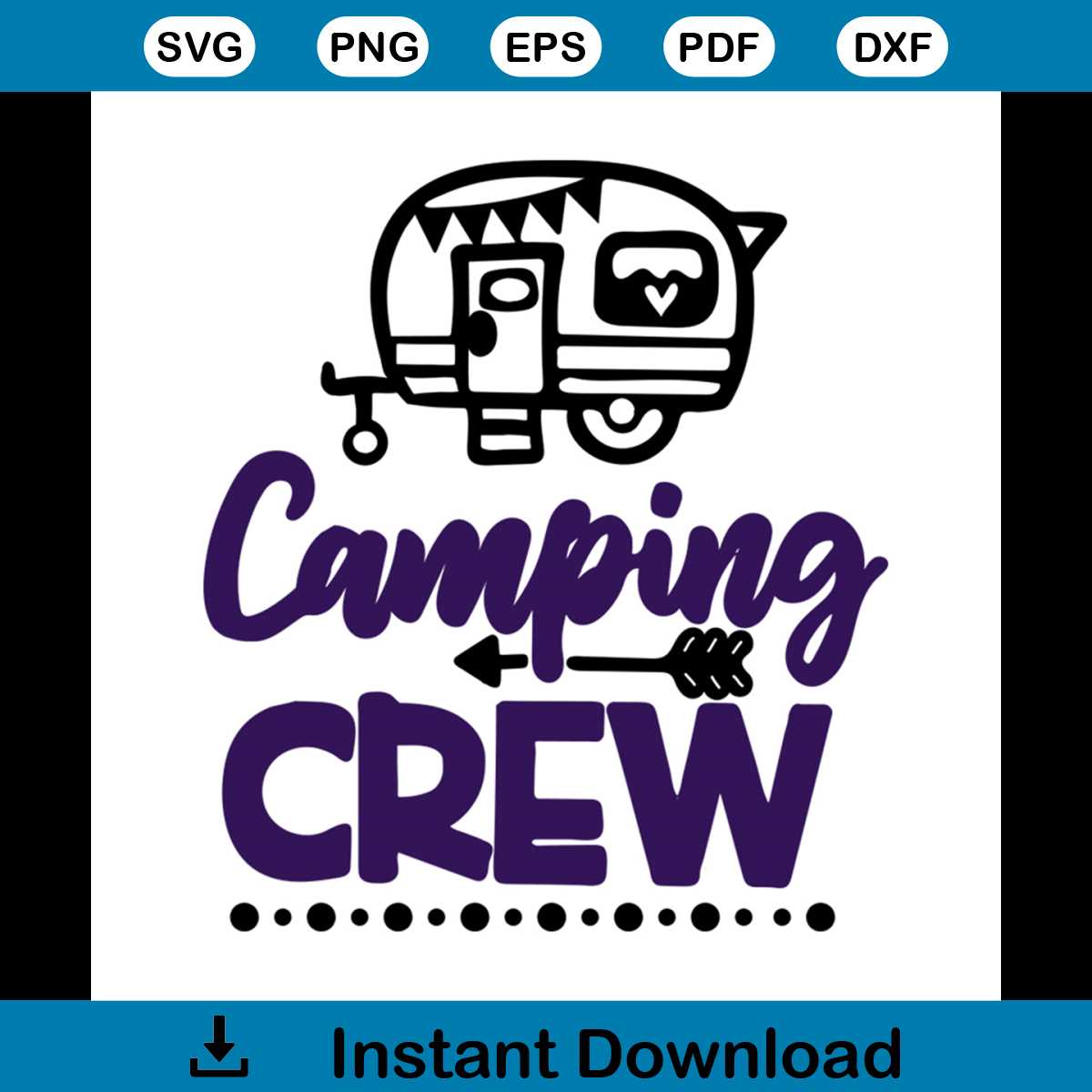 Camping Silhouette Cameo Cricut Camper svg iron on Camping c - Inspire ...