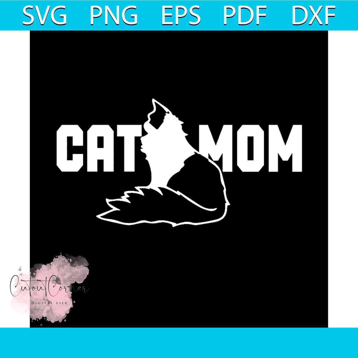 Cat Mom svg, Family Svg, Cat Mom Svg, Cat Mom Vector, Cat Mo | Inspire ...