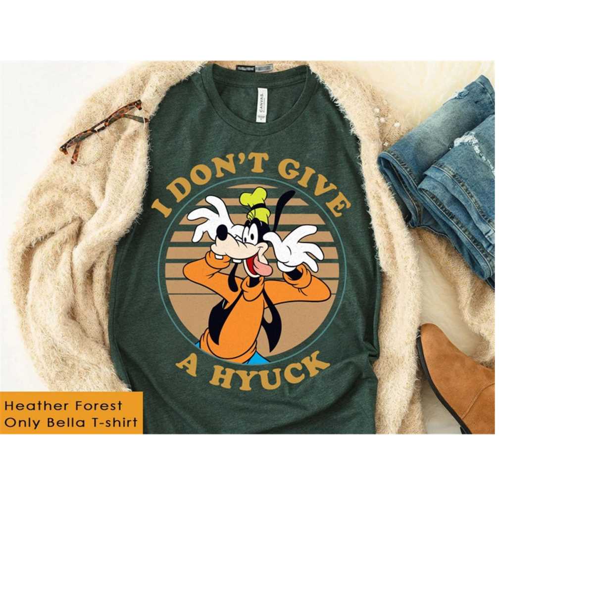 Vintage Disney Goofy I Don't Give A Hyuck Shirt, Retro Goofy | Inspire ...