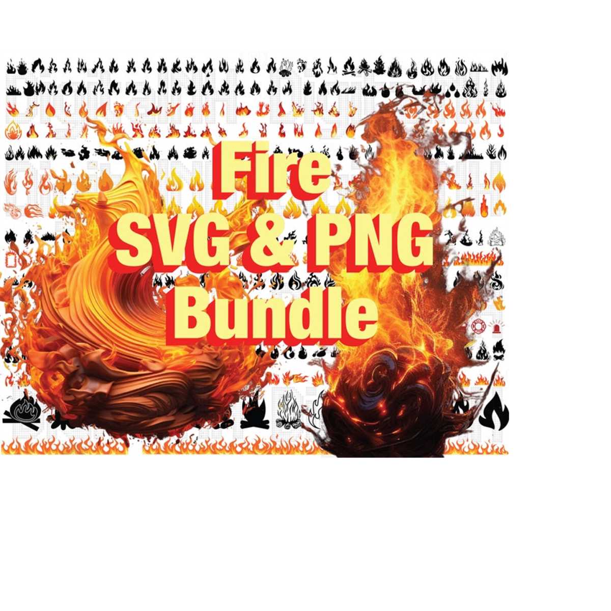 420 Fire SVG PNG Bundle, Fire SVG, Camp fire svg, Summer svg | Inspire ...