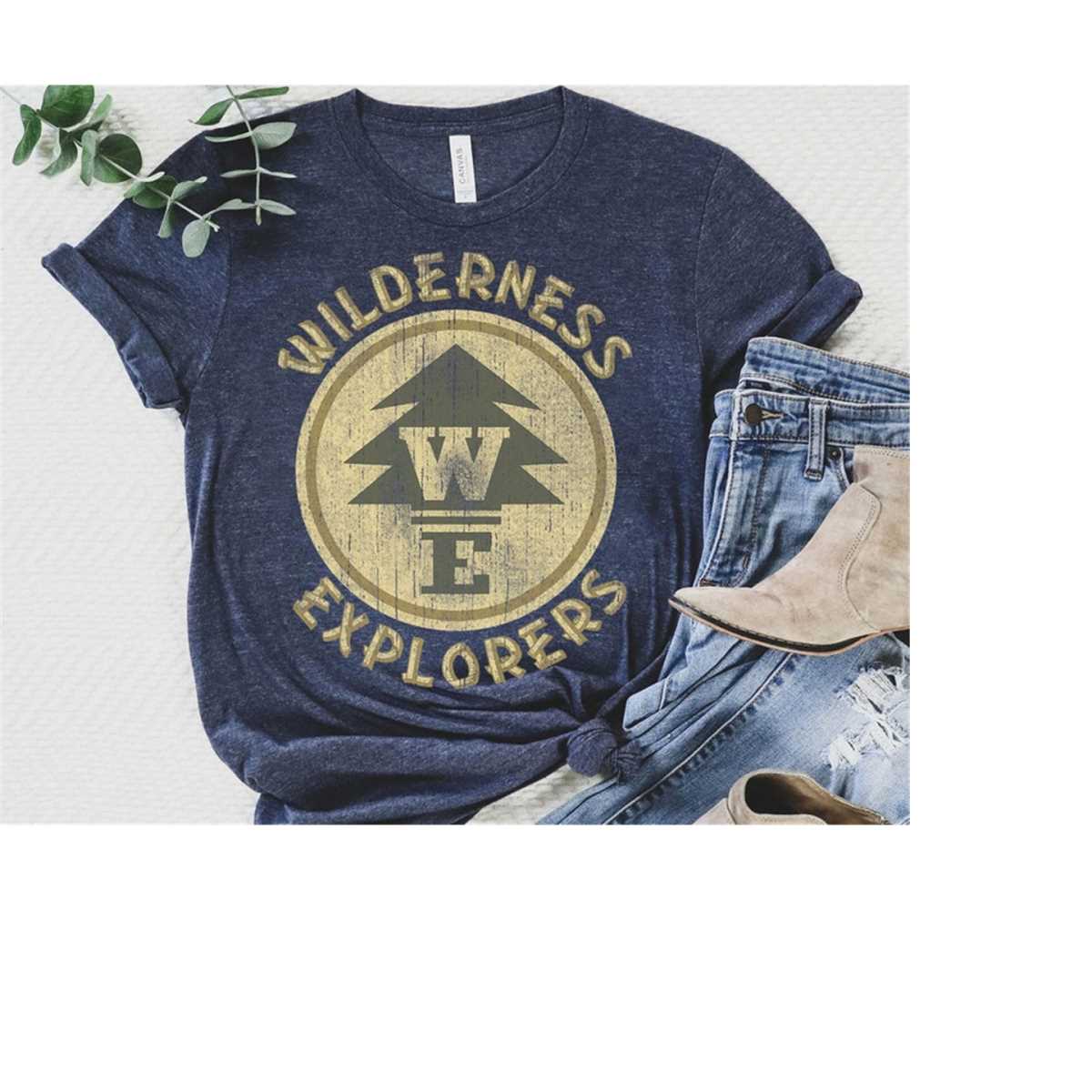 Disney Pixar Up Wilderness Explorer Badge Patch T-Shirt, Dis | Inspire ...