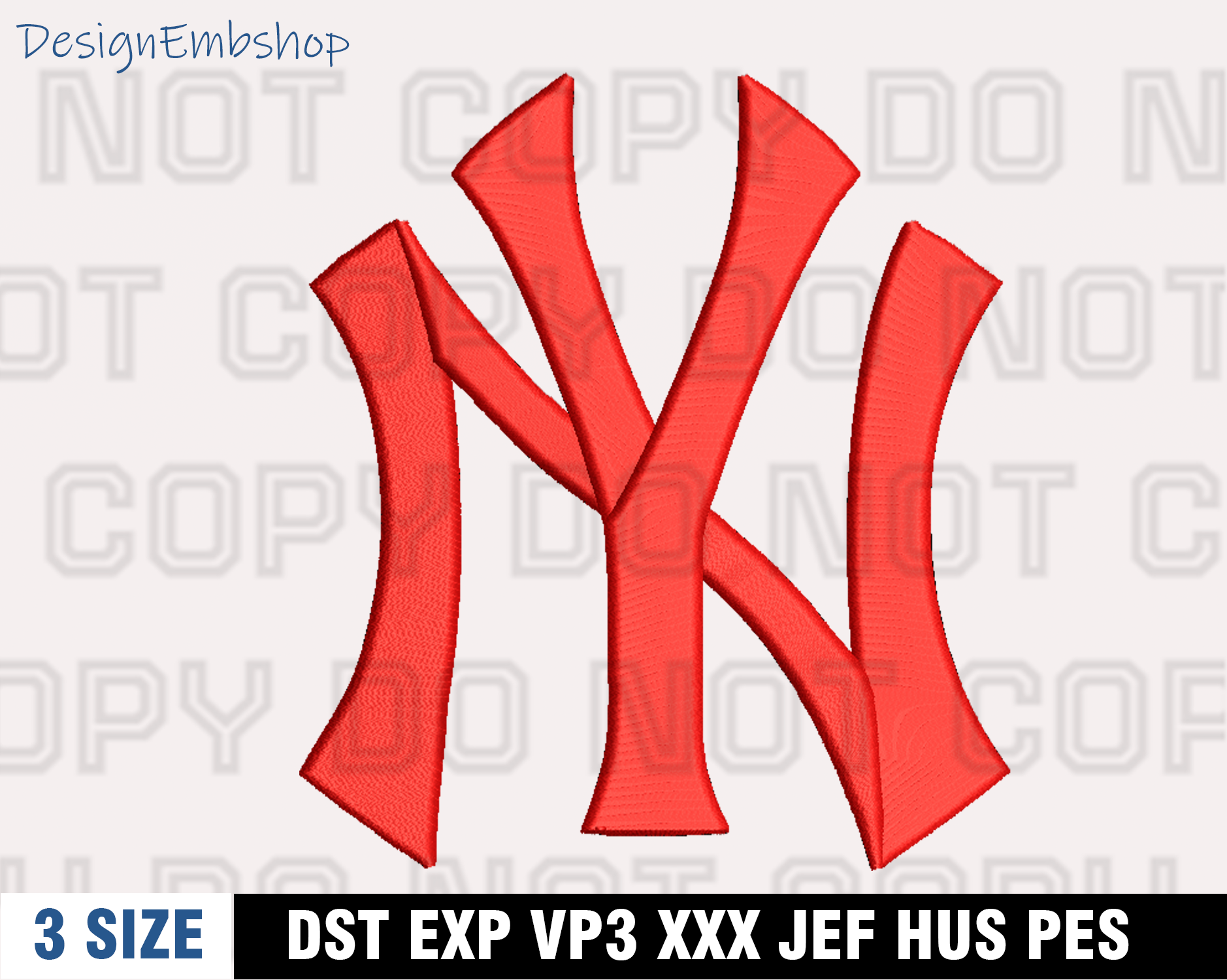 New York Yankees Designs, MLB Logo Embroidery Files, Machine | Inspire ...