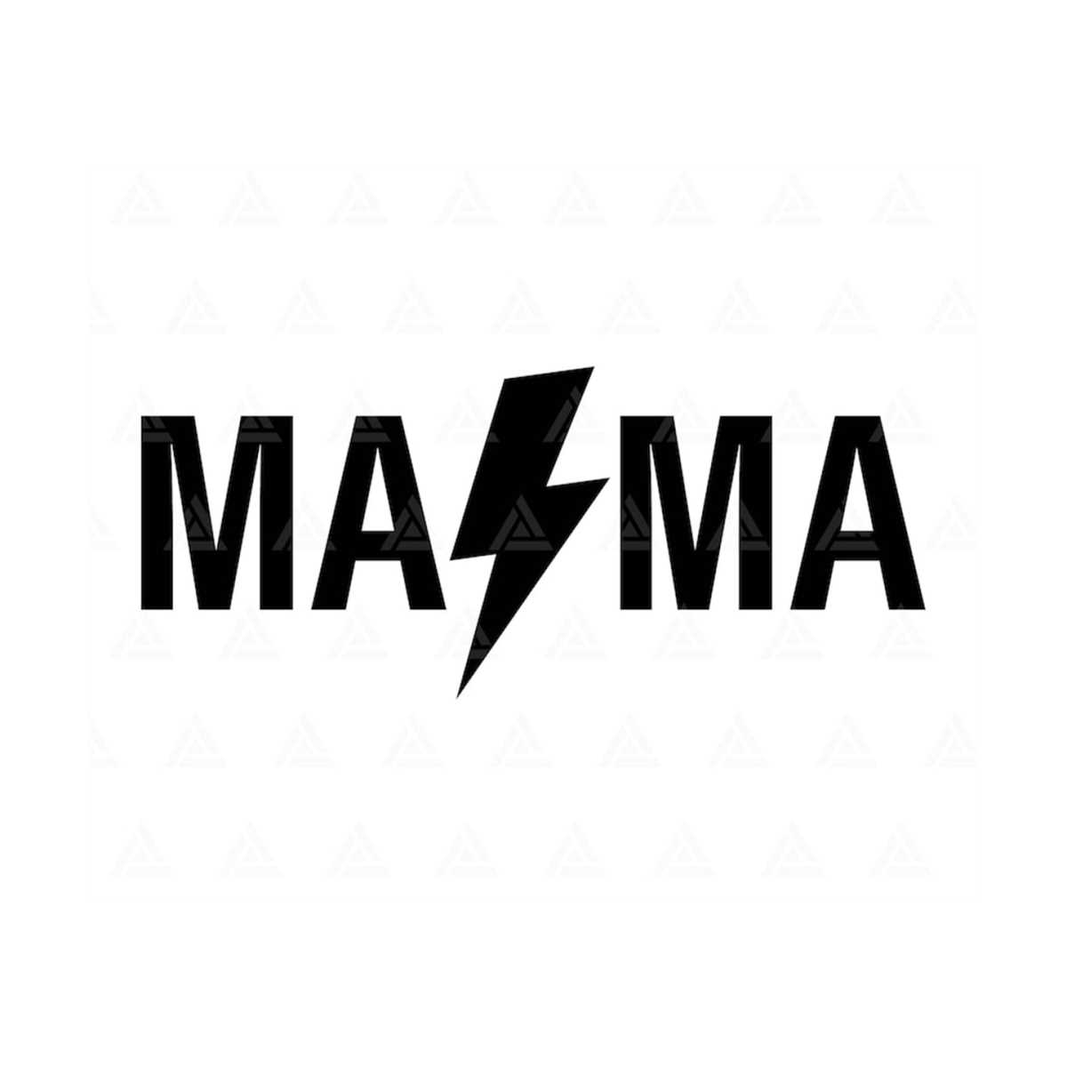 Mama Lightning Bolt Svg, Rock and Roll Mama Svg, Rocker Mom | Inspire ...