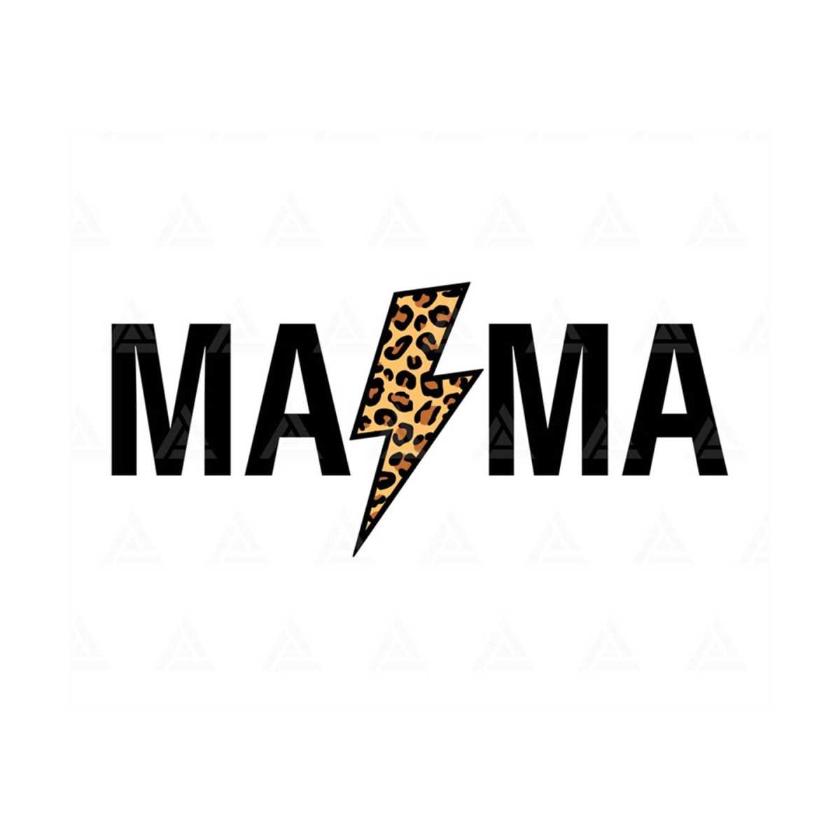 Mama Leopard Lightning Bolt Svg, Rock and Roll Mama Svg, Roc | Inspire ...