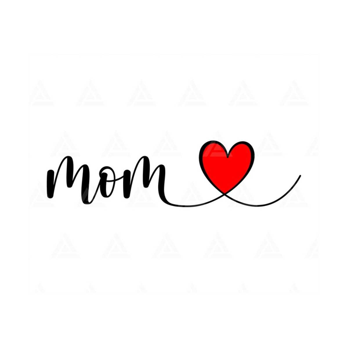 Mom Heart Svg, Mama Svg, Mommy Svg, Mother's Day Svg, Mama T | Inspire ...