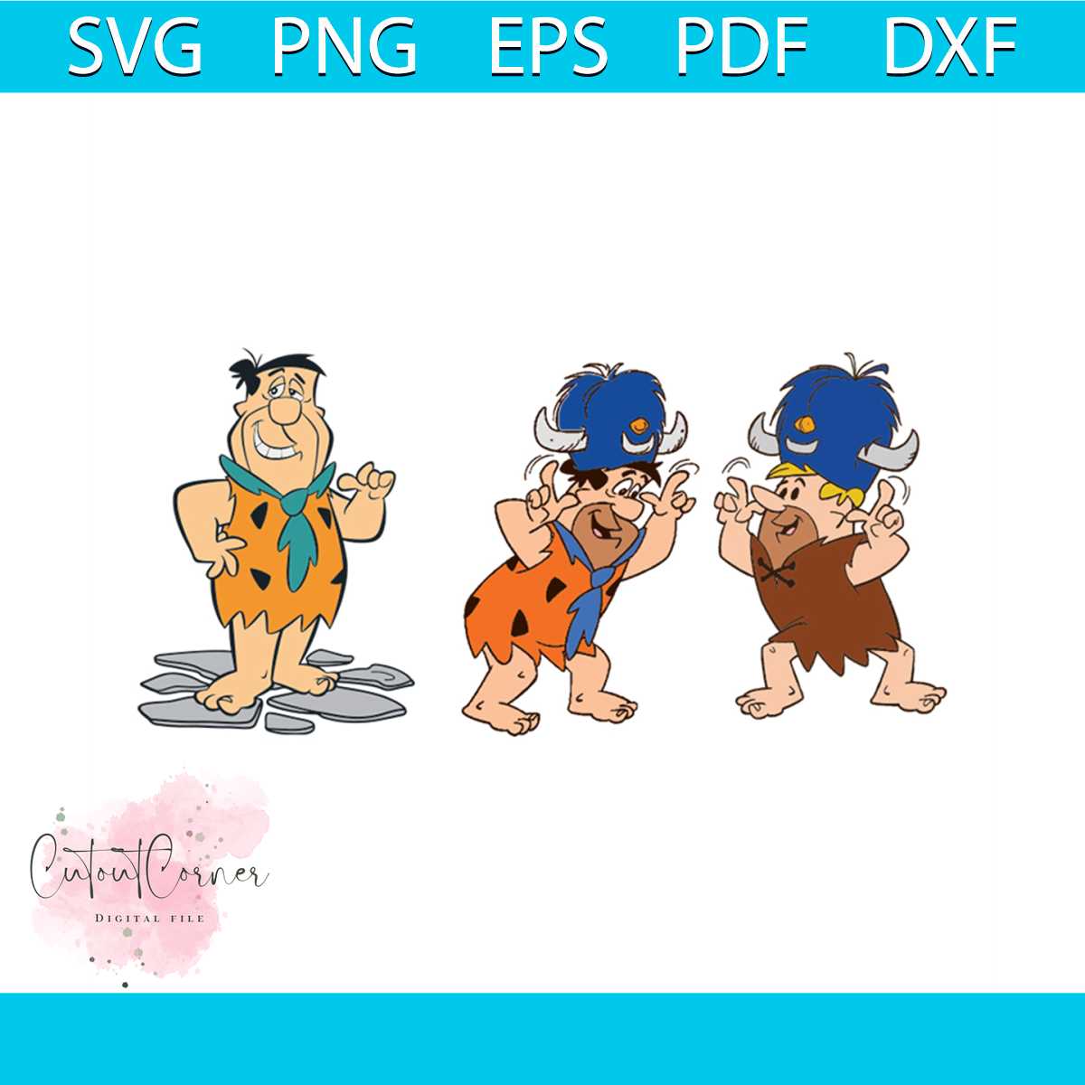 Flintstone svg, Cartoon Svg, Flintstones svg, Fred Flintston - Inspire ...